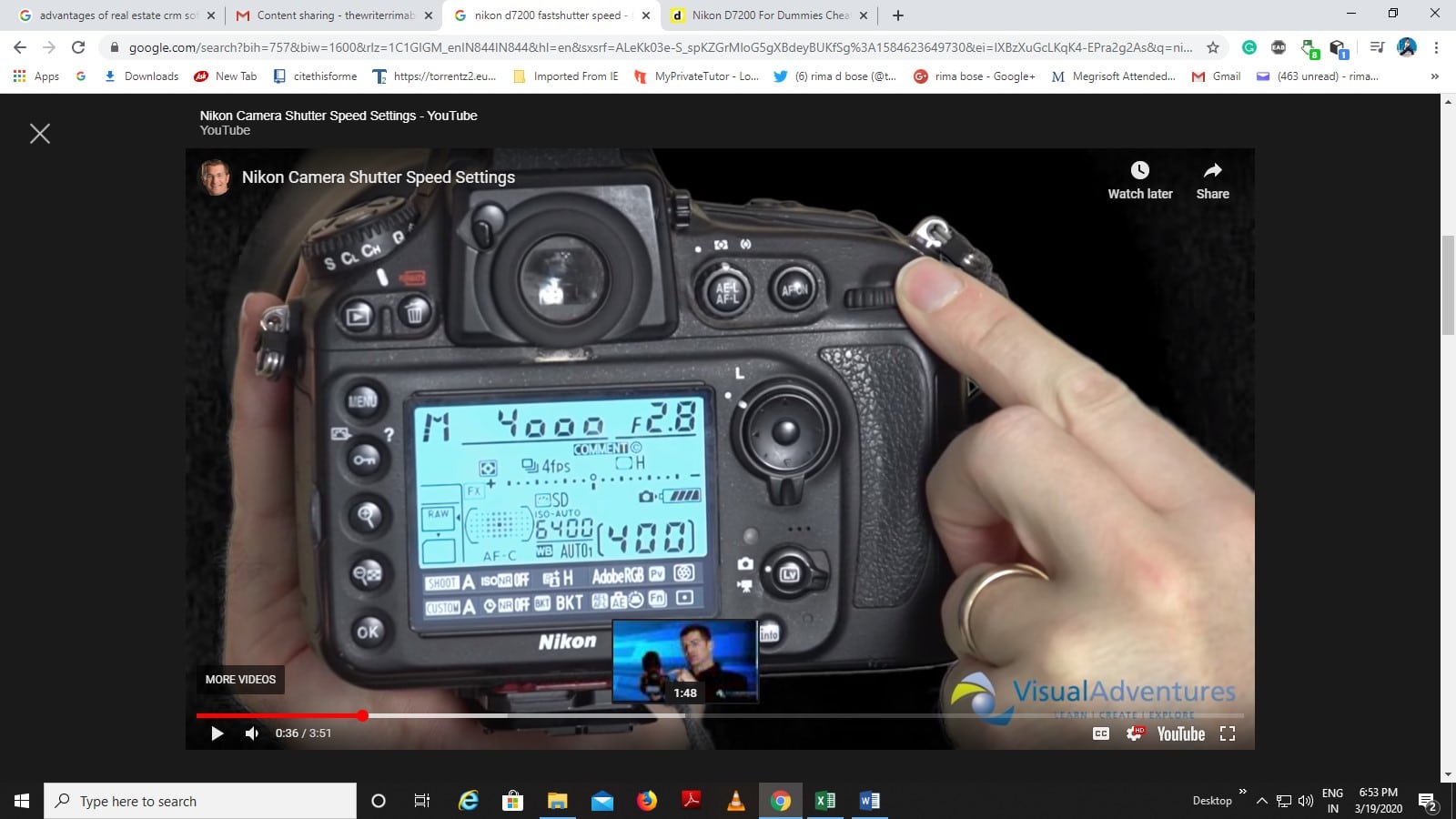How to work with Nikon D7200 Shutter Speed - TechnoWifi