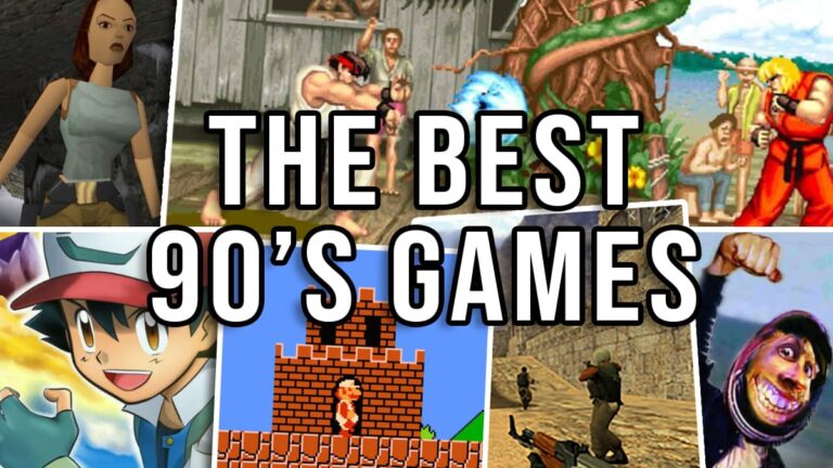 Top 90s Video Games to Take You Back in Time - TechnoWifi