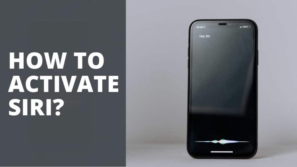 How to Activate Siri - TechnoWifi